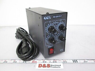 CCS PD-3012-2 LED Light Controller 2 Channel 120-240VAC w/Remote Option ...
