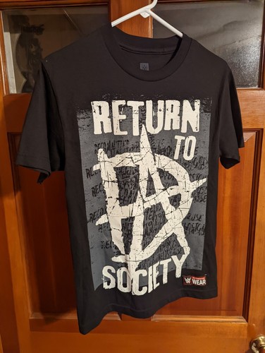 Dean Ambrose Shirt Mens Small or Youth Large Asylum WWE Official Black ...