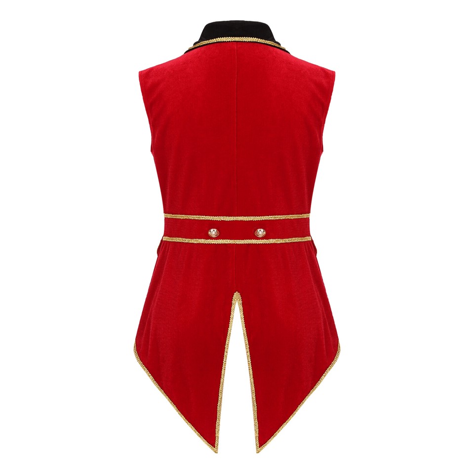 UK Women's Ringmaster Costume Circus Ring Leader Outfit Master Lion ...