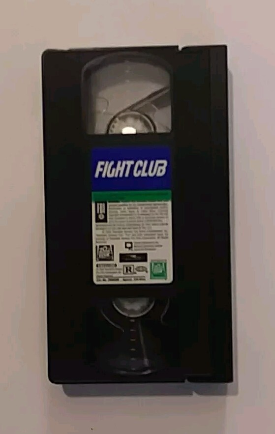 1999 Fight Club VHS Tape in Sleeve 24543003069 | eBay