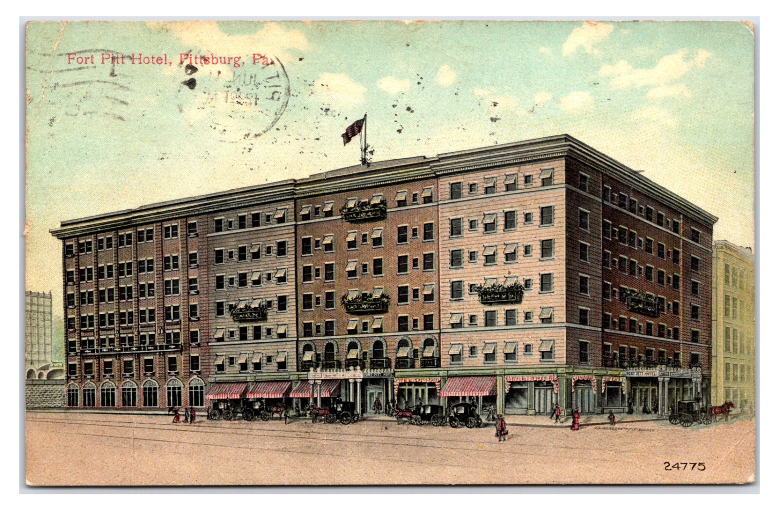 Early 1910s - Fort Pitt Hotel - Pittsburgh, Pennsylvania Postcard ...