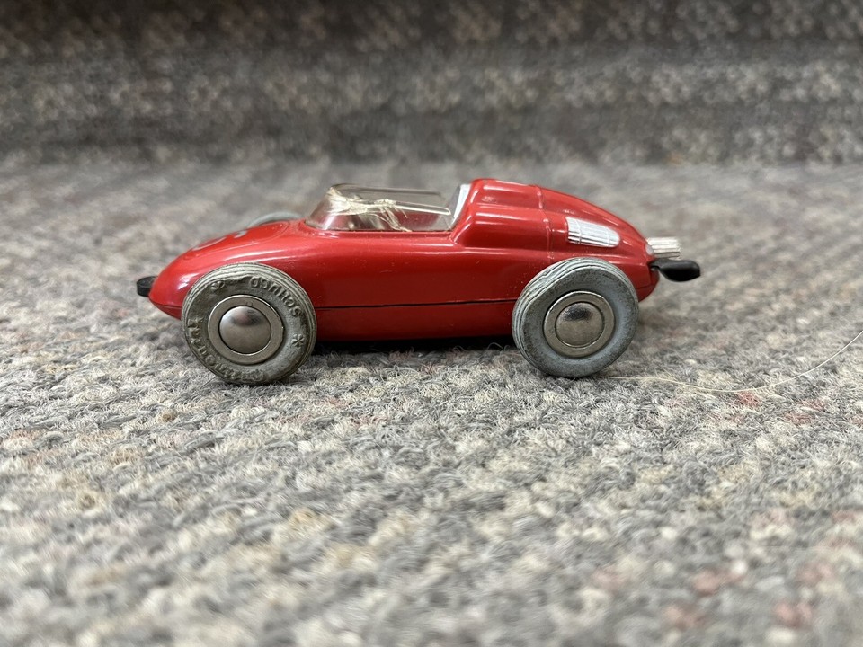 * VINTAGE SCHUCO MICRO RACER 1037 PORSCHE WIND UP TOY CAR RED #6 *BC | eBay