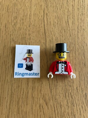 Lego Series 2- Circus Ringmaster Minifigure - Top body section only ...
