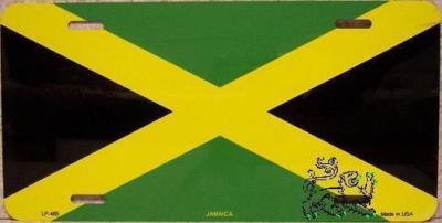 Aluminum National Flag Jamaica "License Plate" NEW | eBay