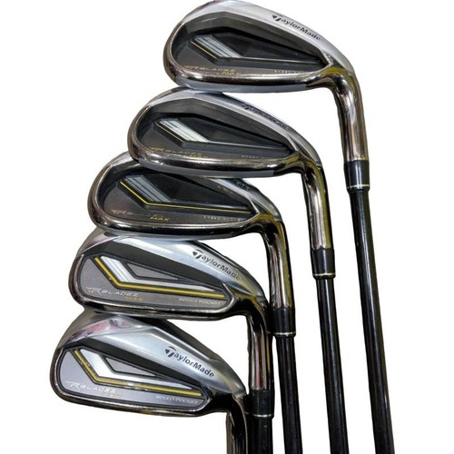 TaylorMade ROCKET BLADEZ MAX Iron Set 5pc 6-Pw TM7-113 Regular Flex ...