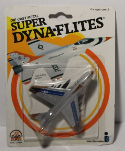 New Vtg 1983 Zee Toys Super Dyna-Flites Corsair II 2 USAF Diecast Metal ...