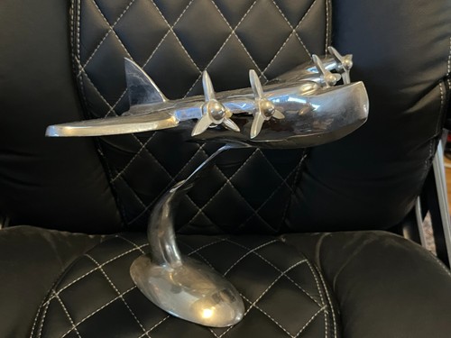 Target Classic Home Vintage Metal Propeller Airplane Statue/ Figure ...