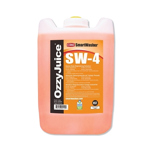Smartwasher Ozzyjuice® Sw-4 Heavy-Duty Degreasing Solution, 5-Gal, Jug ...
