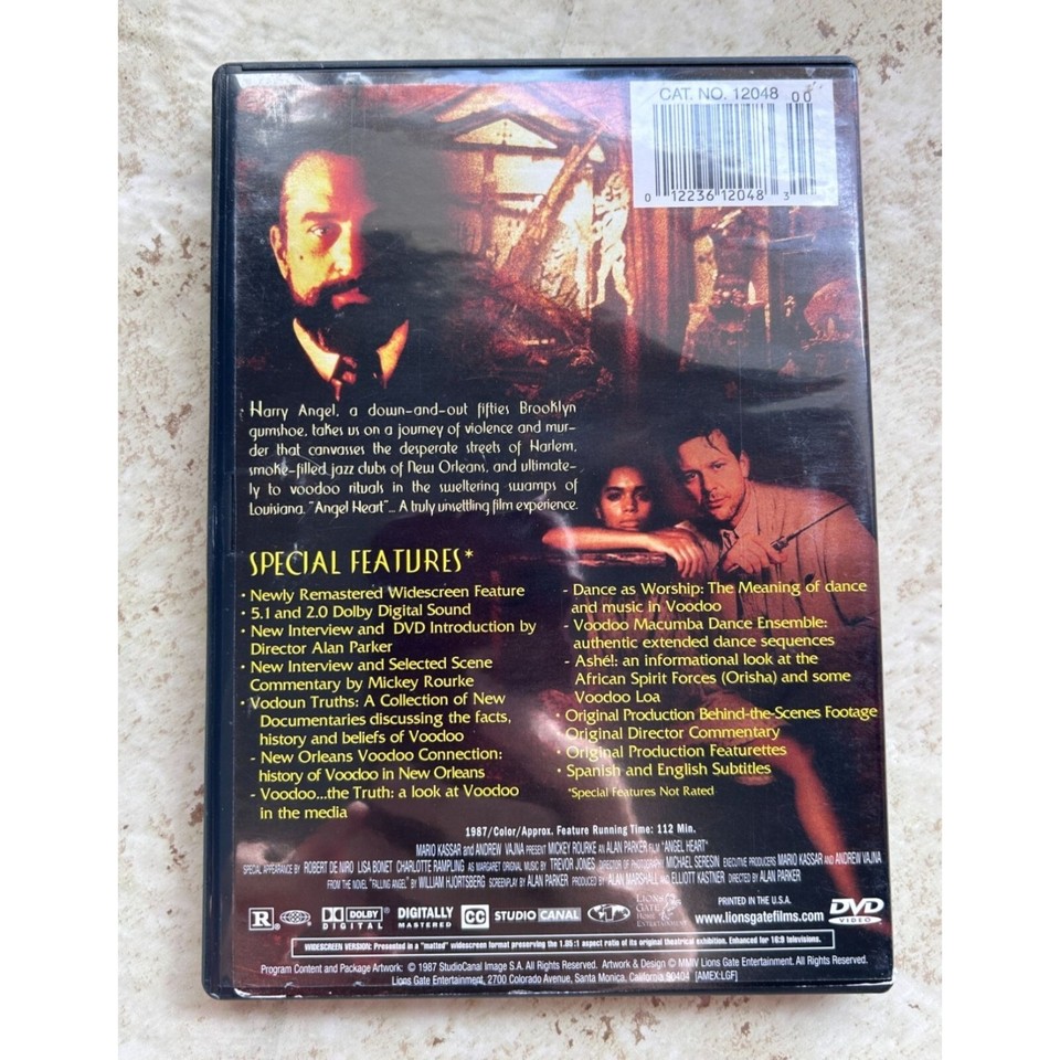 Angel Heart - Special Edition DVD | eBay