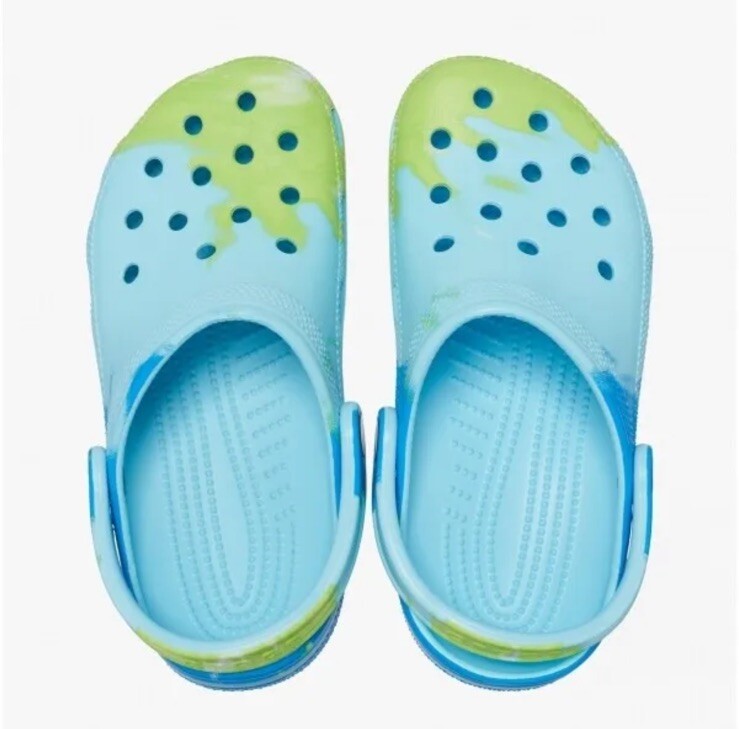Crocs CLASSIC OMBRE Men’s Summer Lightweight Clogs Arctic/Multi Blue | eBay