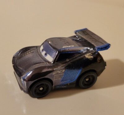 DISNEY PIXAR CARS DIE CAST MINI RACERS METALLIC JACKSON STORM | eBay