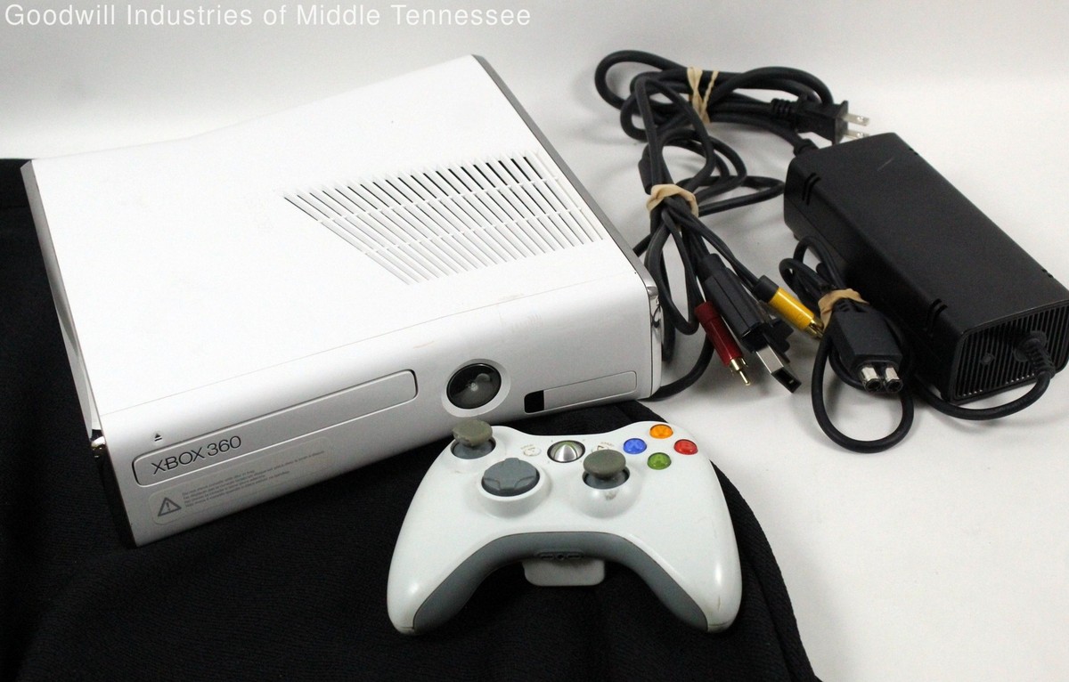 Xbox 360 Slim 4gb White