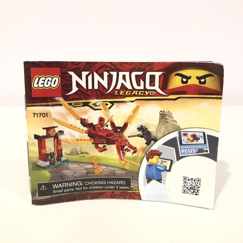 LEGO NINJAGO LEGACY 71701 KAI’S FIRE DRAGON INSTRUCTIONS ASSEMBLY BOOK ...