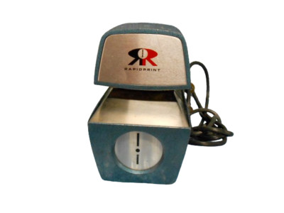 RAPIDPRINT R-1 ELECTRIC DATE TIME CLOCK STAMP MACHINE W/KEY | eBay