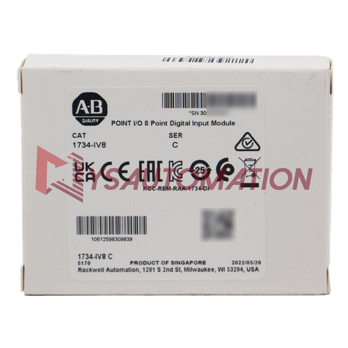 NEW Allen-Bradley 1734-IV8 SER C POINT I/O 8 Point Digital Input Module ...