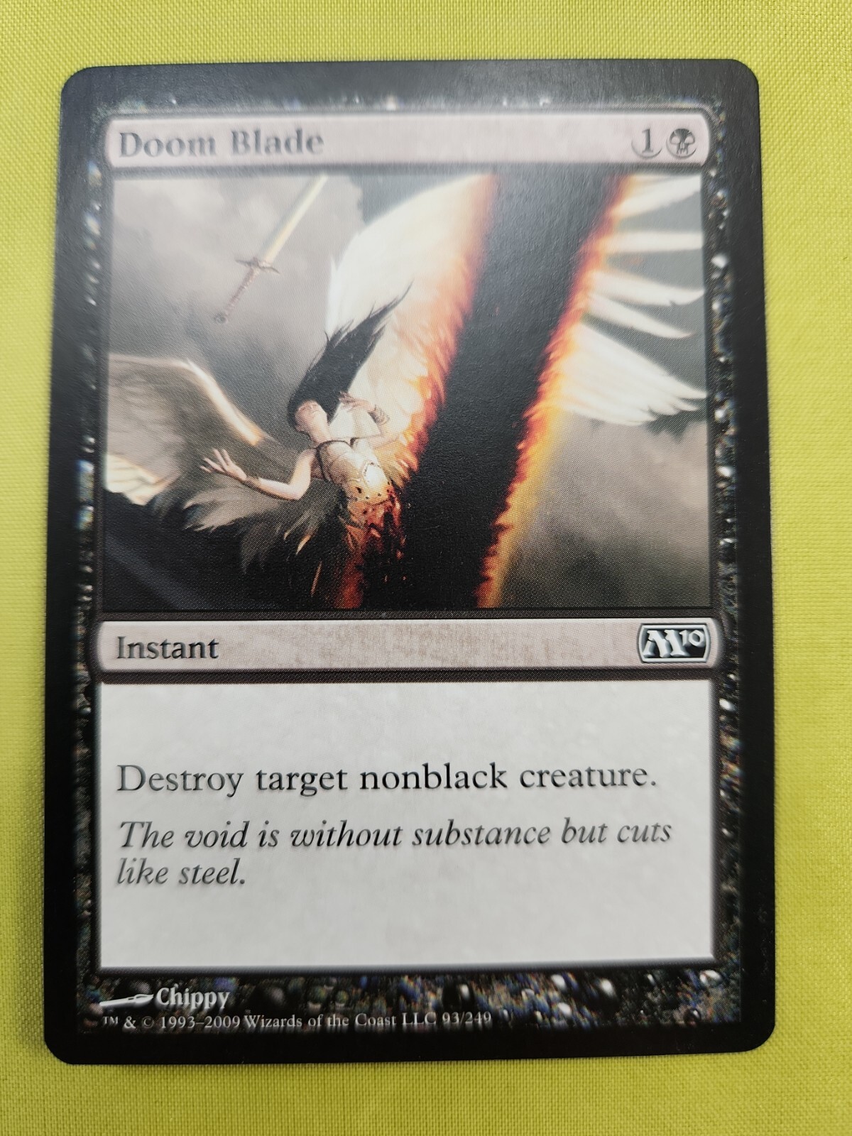 Magic The Gathering MTG Card Doom Blade Magic 2010 FAST SHIPPING! | eBay