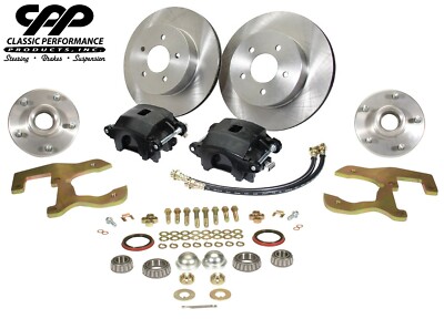 1957-60 CADILLAC CADDY FRONT DISC BRAKE CONVERSION KIT BILLET ALUMINUM ...