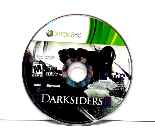 XBox 360 Lot Of 2 Video Games Discs Only Darksiders & Darksiders II | eBay