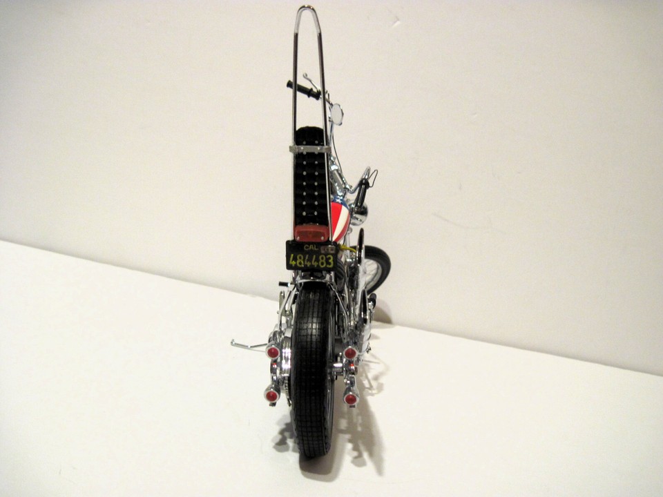 Franklin Mint HARLEY DAVIDSON Easy Rider Chopper CAPTAIN AMERICA ...