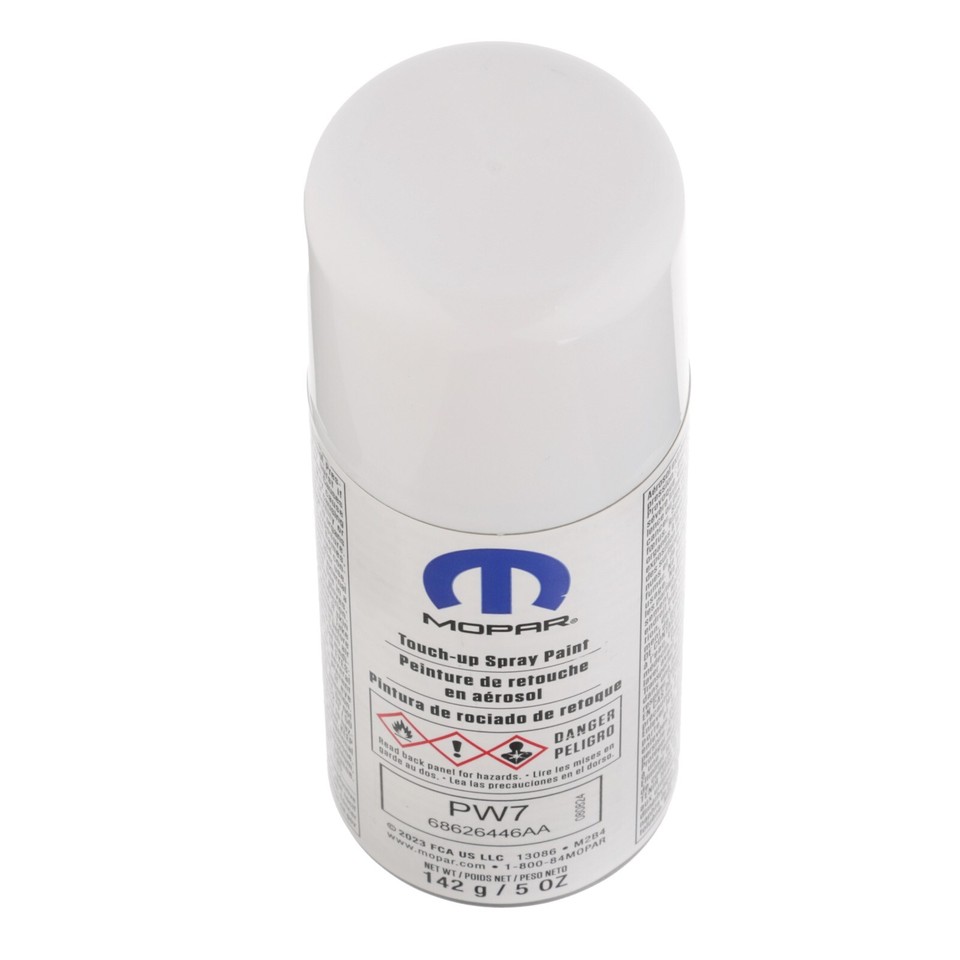 Jeep Dodge Chrysler PW7 BRIGHT WHITE TOUCH UP AEROSOL SPAY PAINT OEM ...
