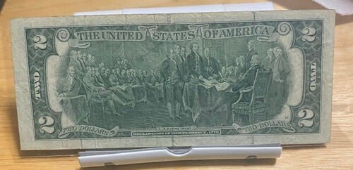 1976 series $2 Two Dollar Bill Rare * Star Note * Serial Number ...