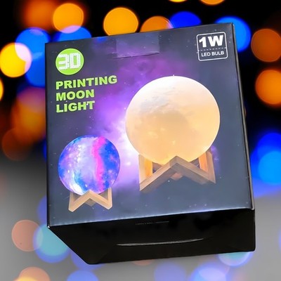 Light Up Color Changing Moon Night Light with Remote. | eBay