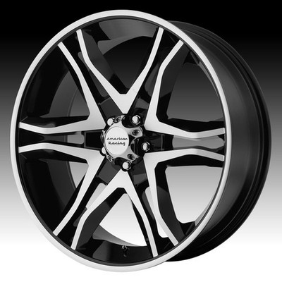 American Racing AR893 Mainline Machined Black 17x8 6x5.5 0mm ...