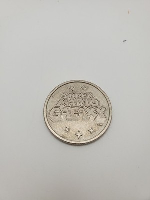 Super Mario Galaxy Wii Commemorative Launch Coin | eBay