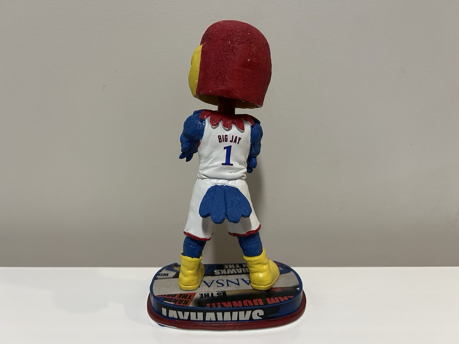 BIG JAY Kansas University Jayhawks Mascot Bobblehead 2017 Headlines ...