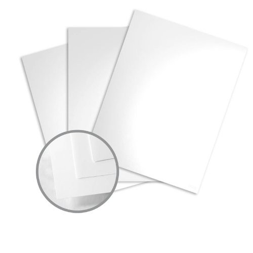 Color Copy Gloss Pure White Card Stock - 17 x 11 in 80 lb Cover Glossy ...