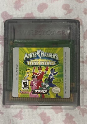 Power Rangers Time Force (Nintendo Game Boy Color, GBC) Tested ...