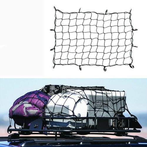Elastic Cargo Net 14 Hooks Travel Secure Car Motorcycle Camping Mesh 32 ...