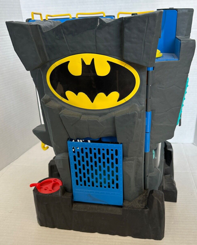 Batman Bat Cave 2007 Playset Fold Up Large Fisher Price Mattel ...
