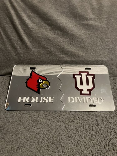 University of Louisville & Indiana UofL/IU HOUSE DIVIDED Mirrored ...