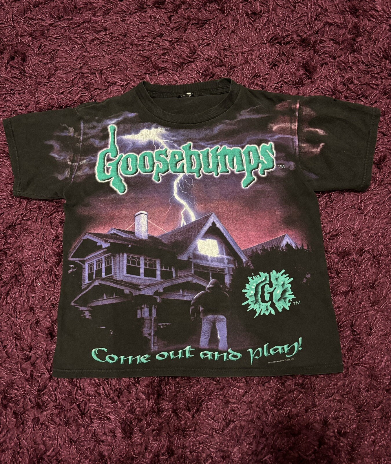 Vintage Rare 1995 Goosebumps RL Stine Come Out And Pl… - Gem