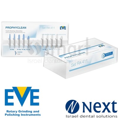 Dental Eve Prophyclean tooth cleaning bracket removal Diamond polisher ...