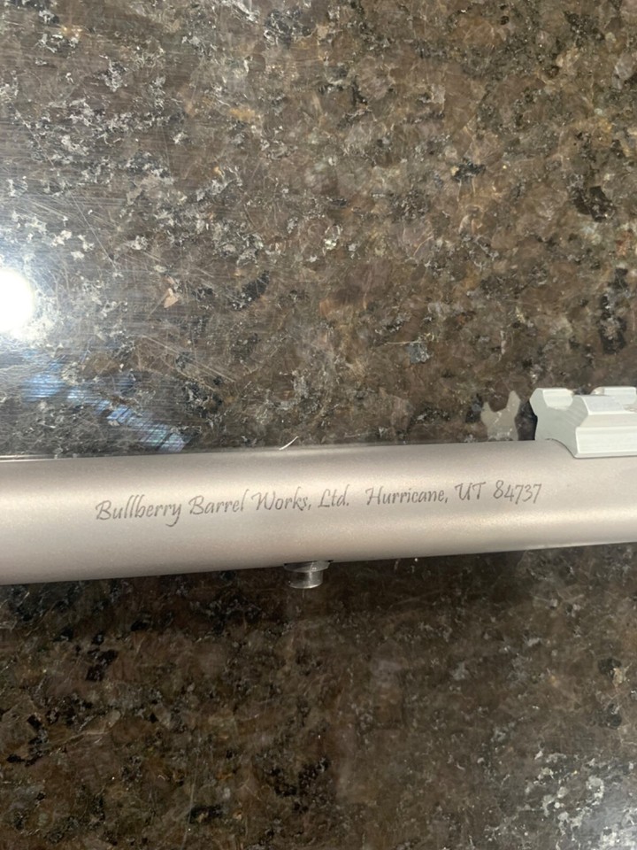 Bullberry 22 Hornet Custom TC Contender 15” Bull Barrel G1 G2 SSK W ...