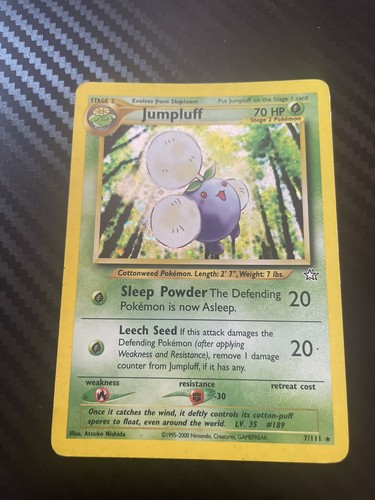 Pokémon TCG Jumpluff Holo Rare | eBay