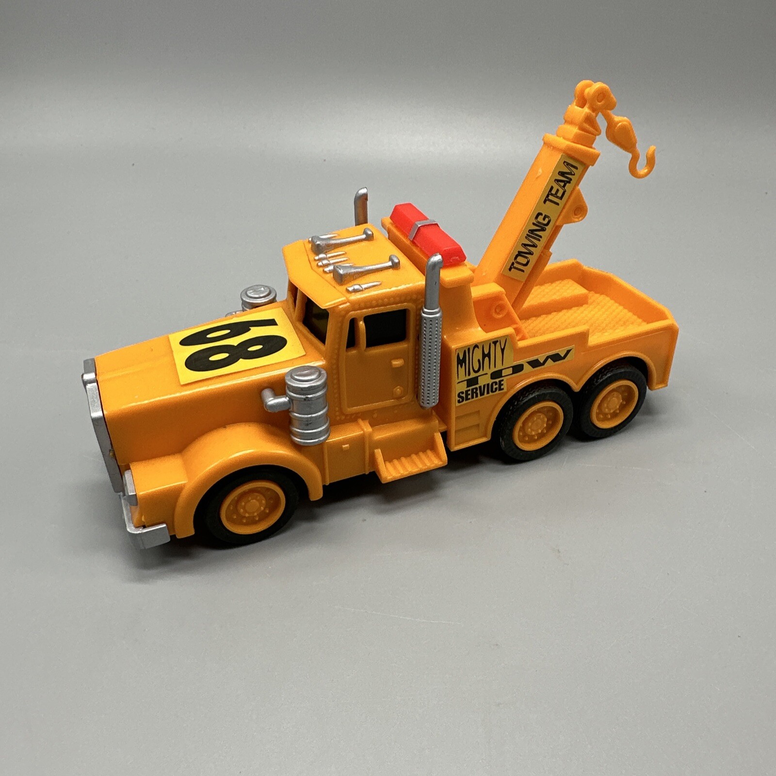 Boley Towing Team Mighty Tow Service Truck Wrecker Orange Plastic 6.5 ...