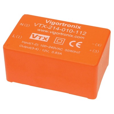 Vigortronix VTX-214-010-124 Alimentation Électrique AC-DC 10W Sortie ...