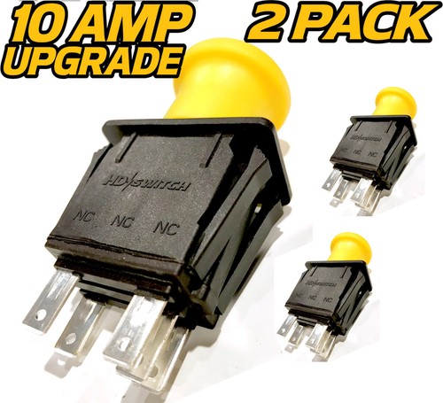 (2 Pack) Clutch PTO Switch fits John Deere AM118802 - Free 10 Amp ...