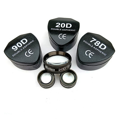 Optometry & Ophthalmology 20D 78D 90D Lens Combo With Black Case | eBay