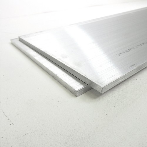 .375" x 12" Aluminum 6061 FLAT BAR 38.25" Long new mill stock QTY 2 sku ...