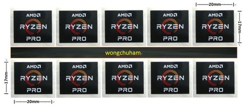 AMD Ryzen 3 Ryzen 5 Ryzen 7 Ryzen 9 Sticker / Nvidia / Radeon Sticker x ...