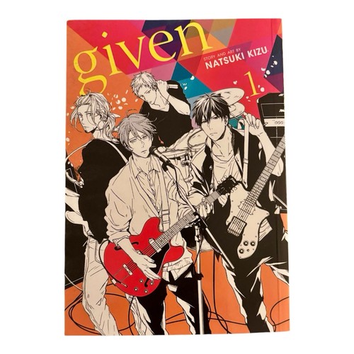 GIVEN Manga (Volume 1-7) English Version Comic Complete Set by Natsuki ...
