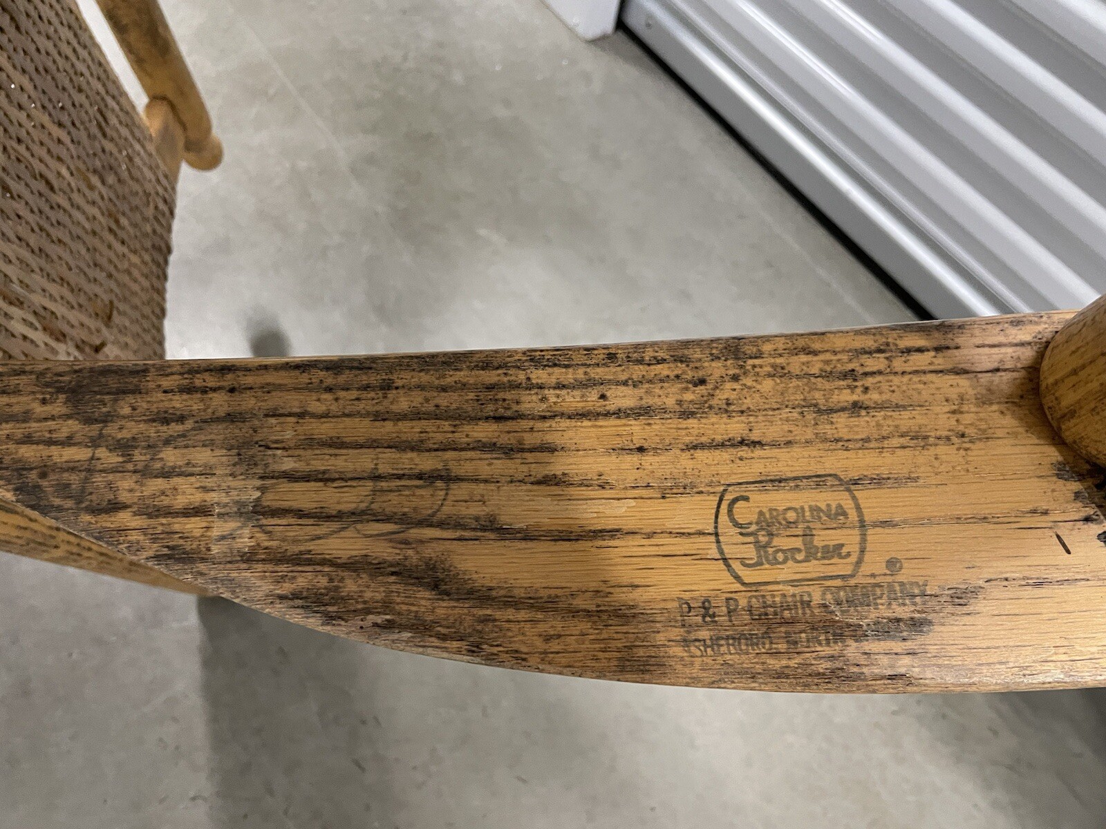 1950’s Original Kennedy Rocking Chair Carolina Rocker Style #1000 P&P ...