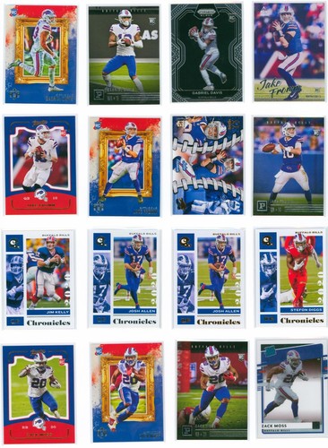2020 Panini Chronicles Team Lot - Buffalo Bills; 12 RC; 16 total; see ...