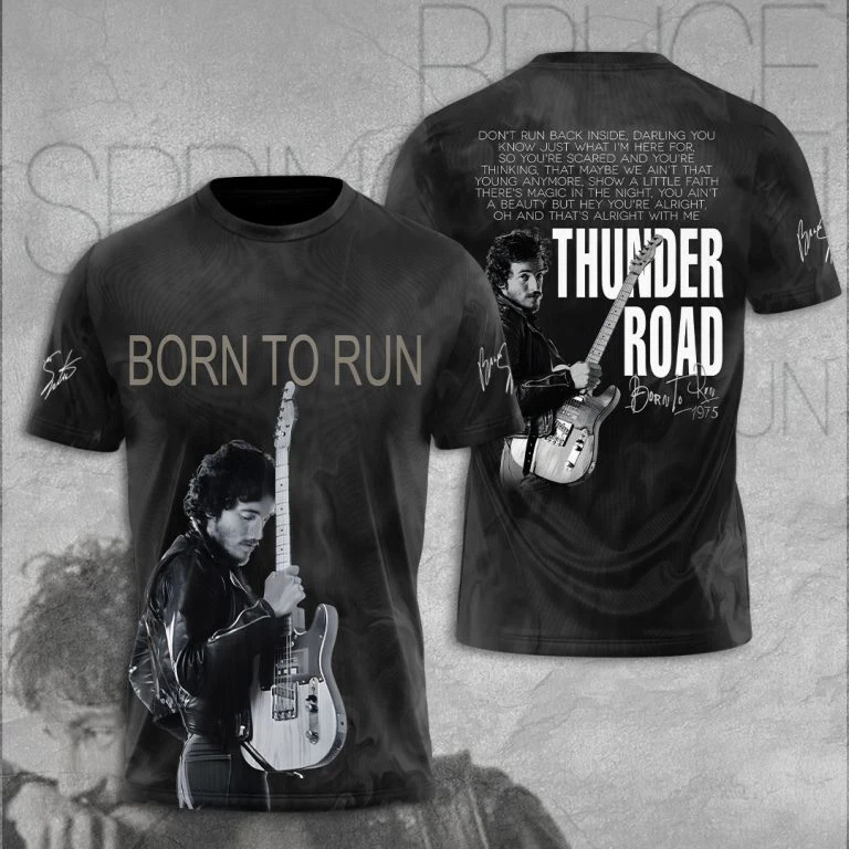 Bruce Springsteen 3D Tour 2025 The Last Show Tour 2025 Unisex T-Shirt ...
