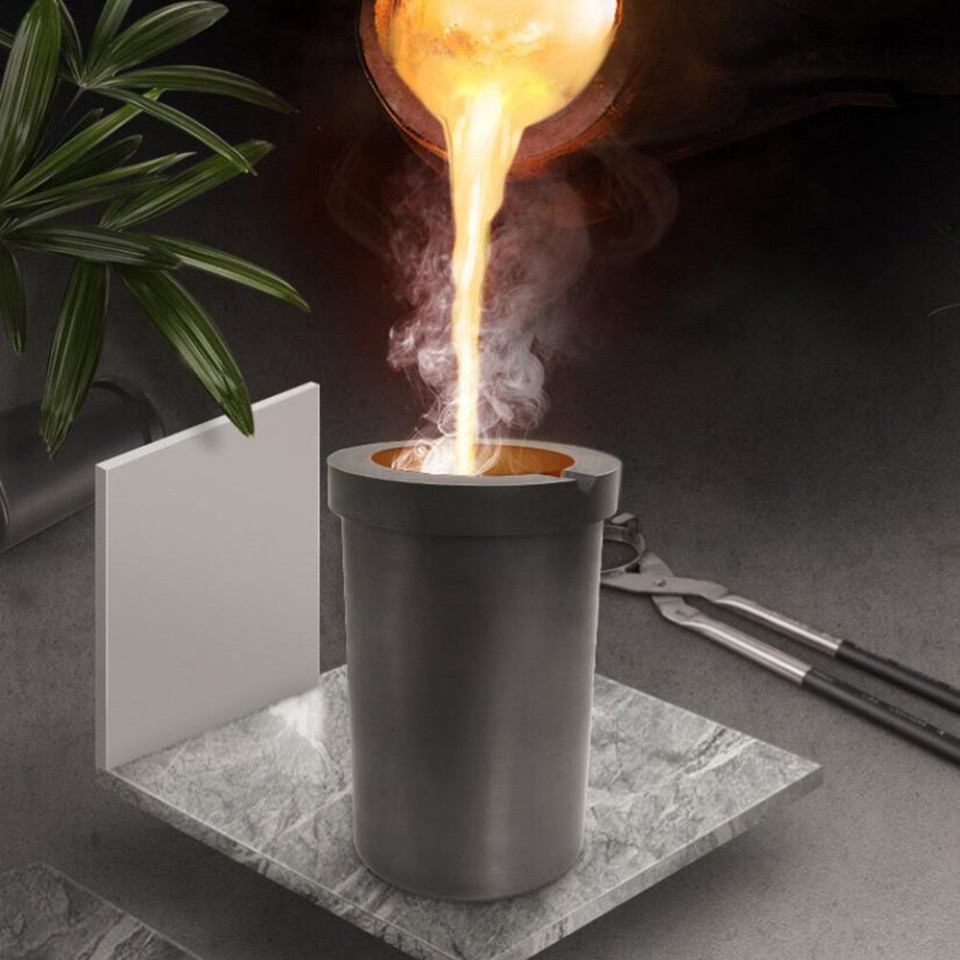 ceramic fused Metal Foundry Crucible Crucibles for Melting Metal ...