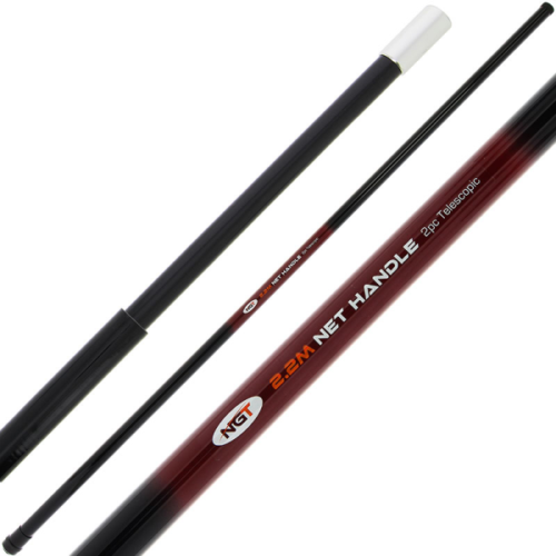 NGT 2.2m LANDING NET HANDLE TELESCOPIC 2 SECTION MATCH POLE FISHING | eBay
